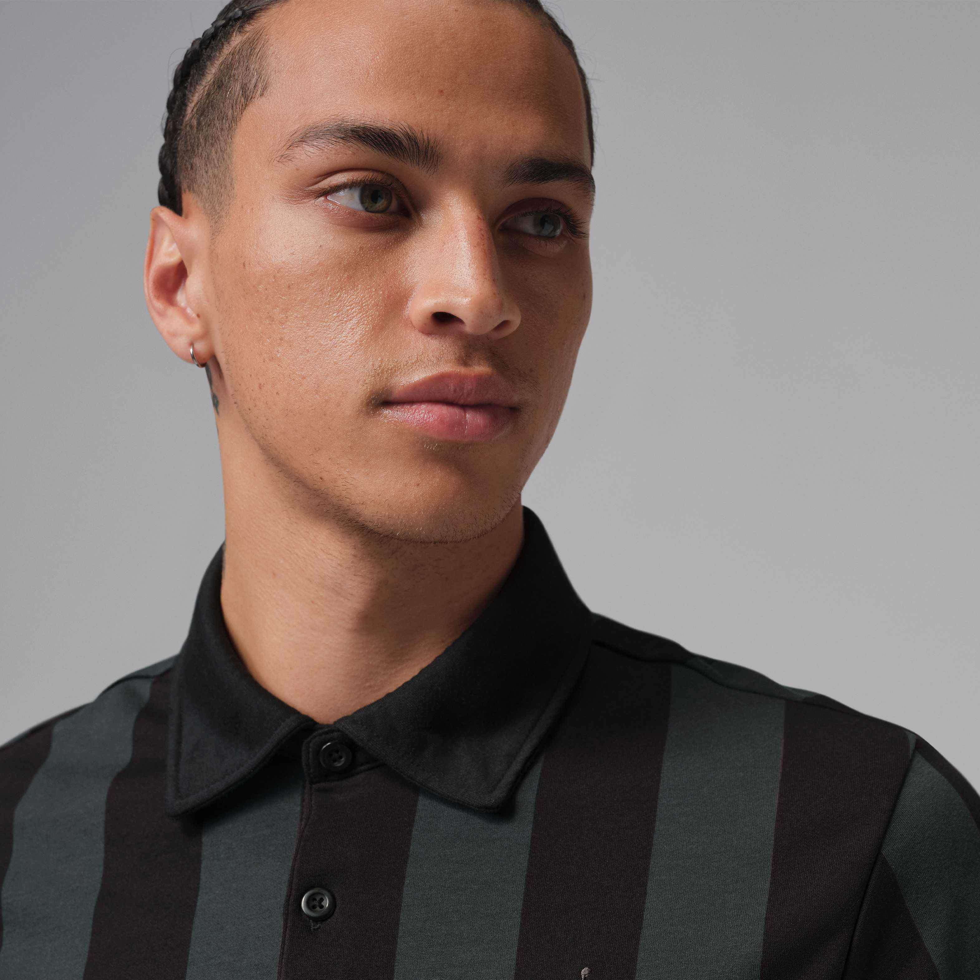 Buy Jordan Sport Men's Dri-FIT Printed Golf Polo - Black/Off-Noir/Off ...