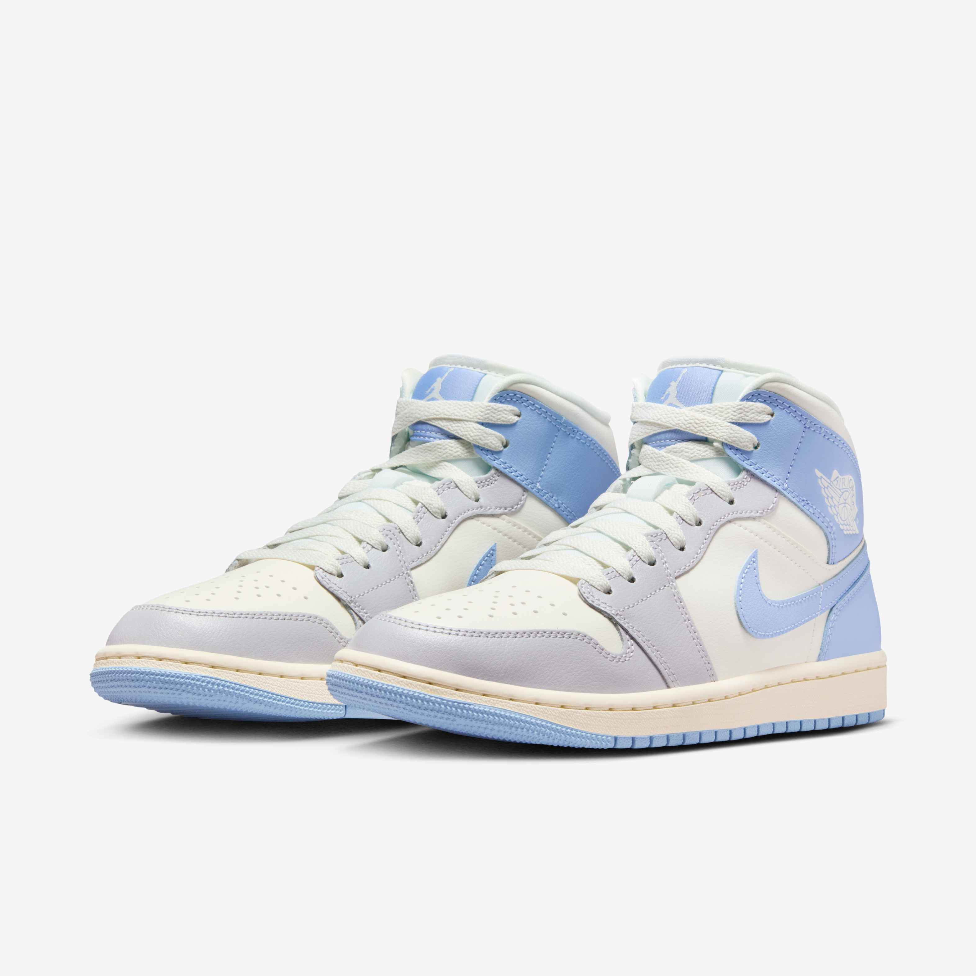Buy Air Jordan 1 Mid Women's Shoes - Psychic Blue/Sail/Coconut Milk ...