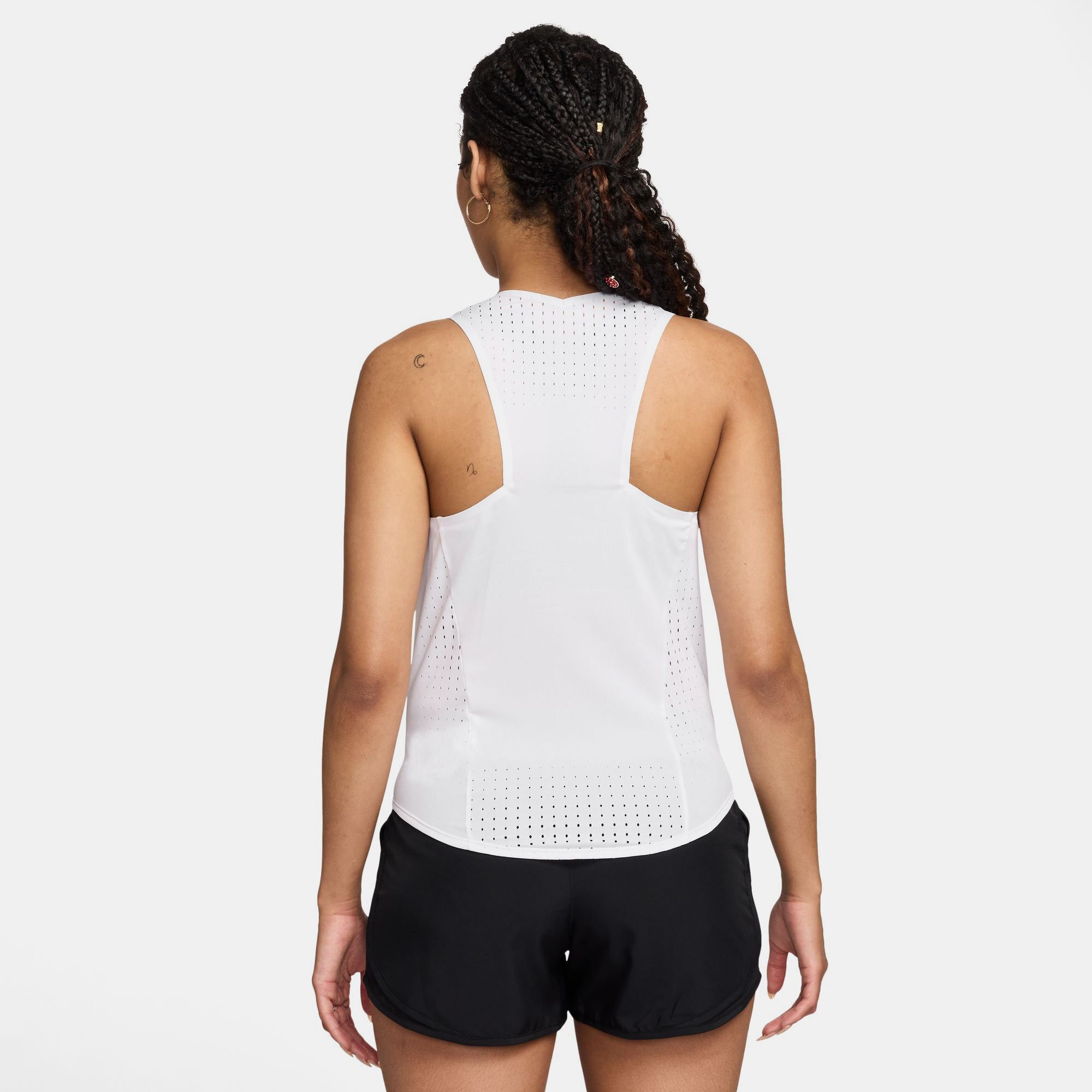 Buy Nike AeroSwift Women's Dri-FIT ADV Running Vest - White/Black ...