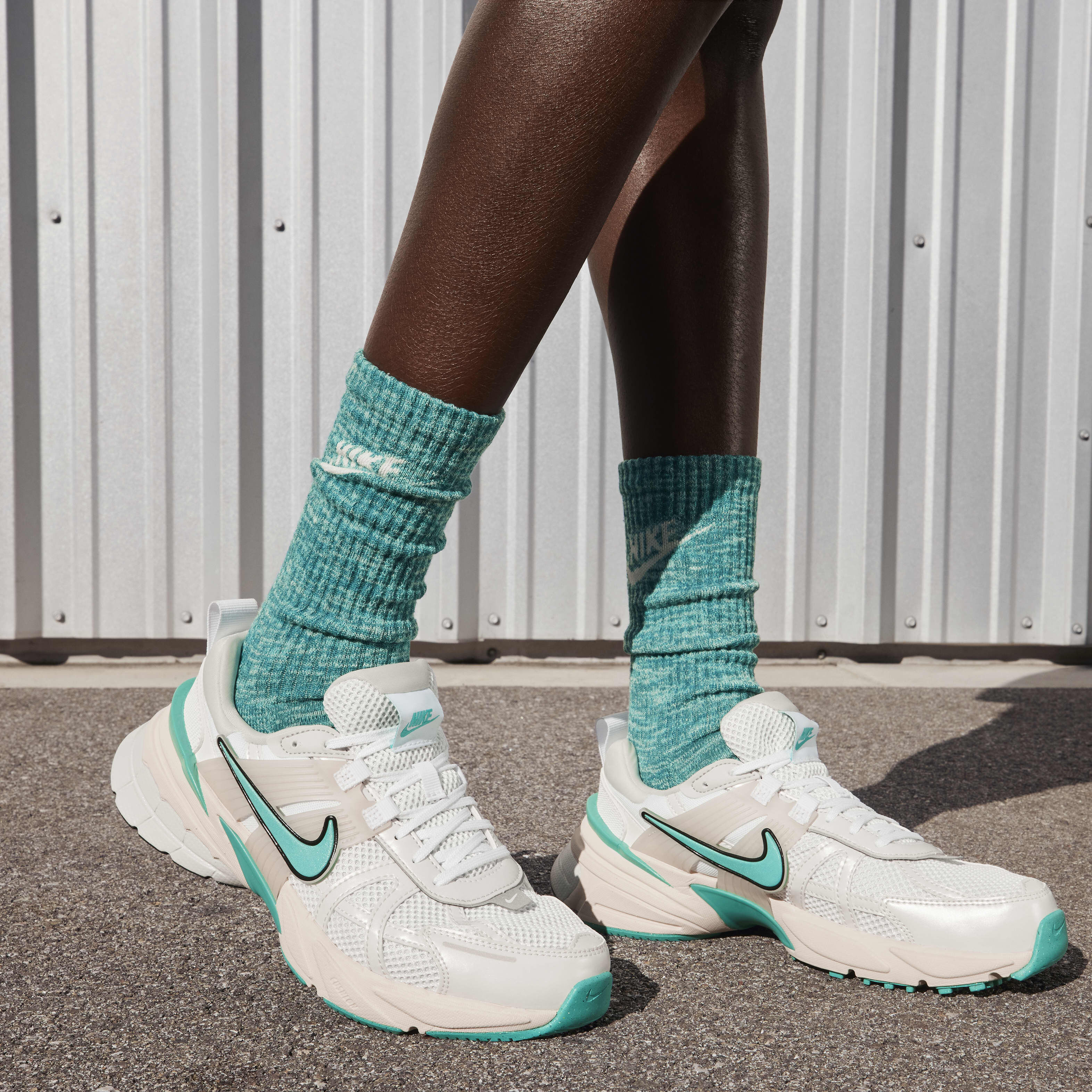 Buy Nike V2K Run Women's shoes with reflective accents - White/Coconut ...