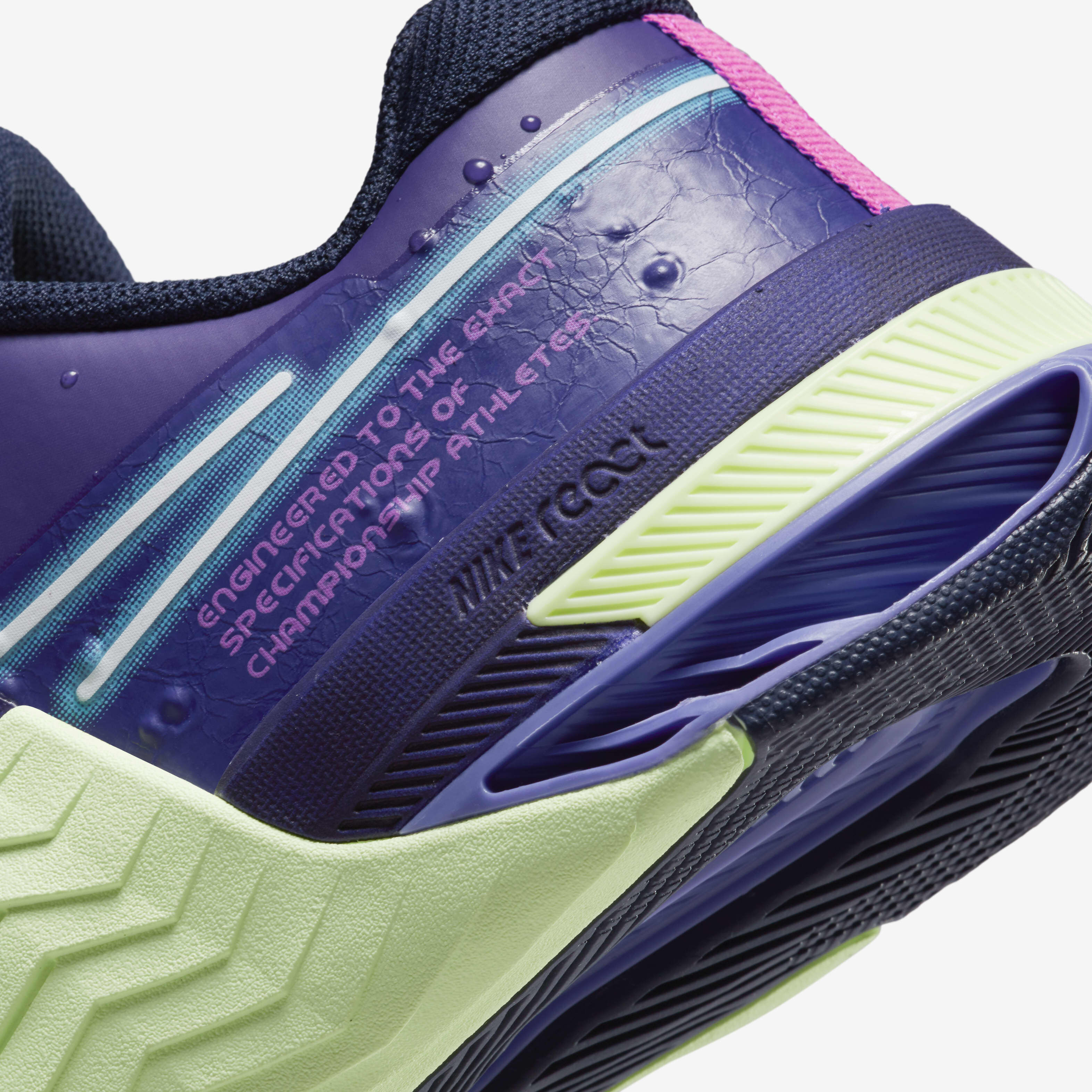 Buy Nike Metcon 8 AMP Women's Training Shoes - Deep Purple/Barely Volt ...