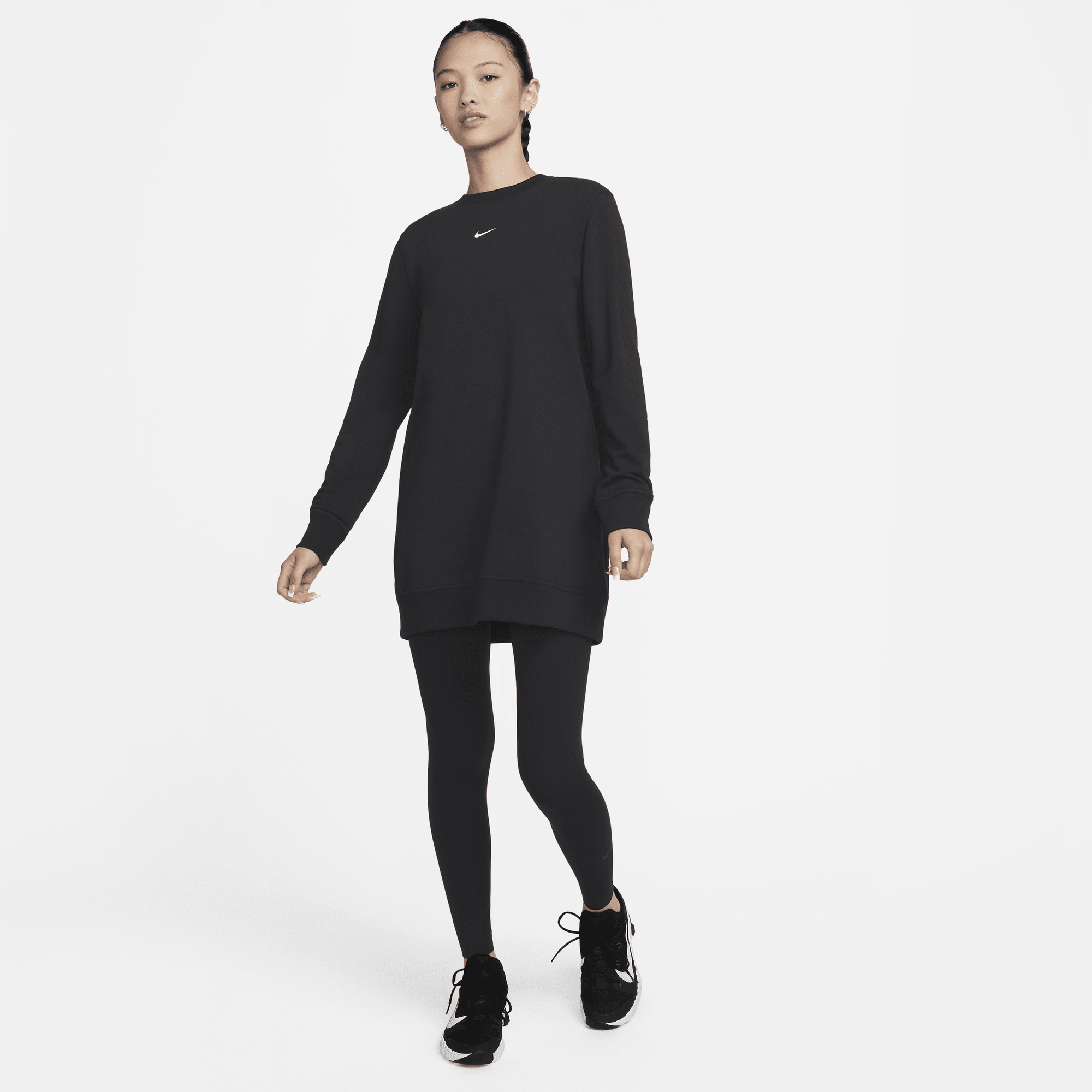 Dri-FIT OneWomen's Crew-Neck French Terry Tunic in UAE. Nike AE