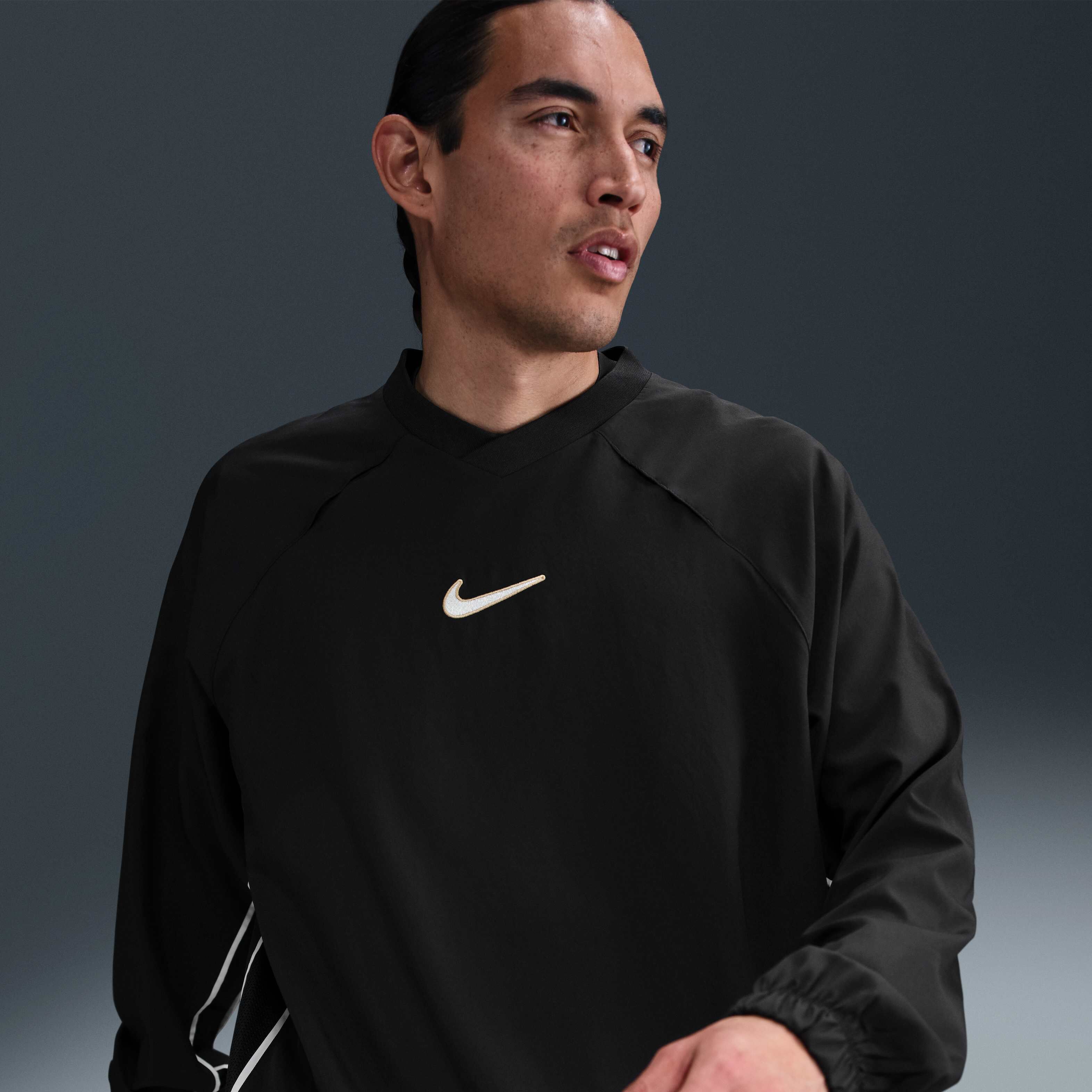 Buy Nike Academy+ Men's Dri-FIT Soccer Shell Top - Black/Black/Pale ...