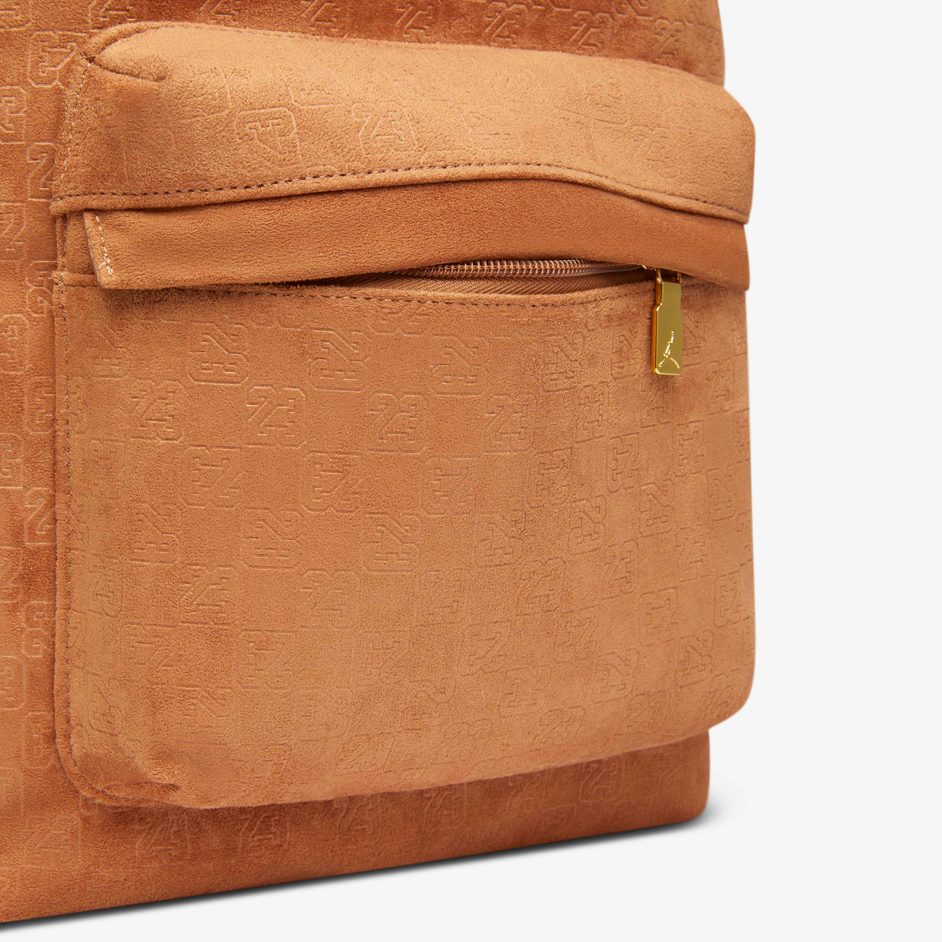 Buy Jordan Suede Monogram Backpack (23.5L) - Cognac @ Nike UAE