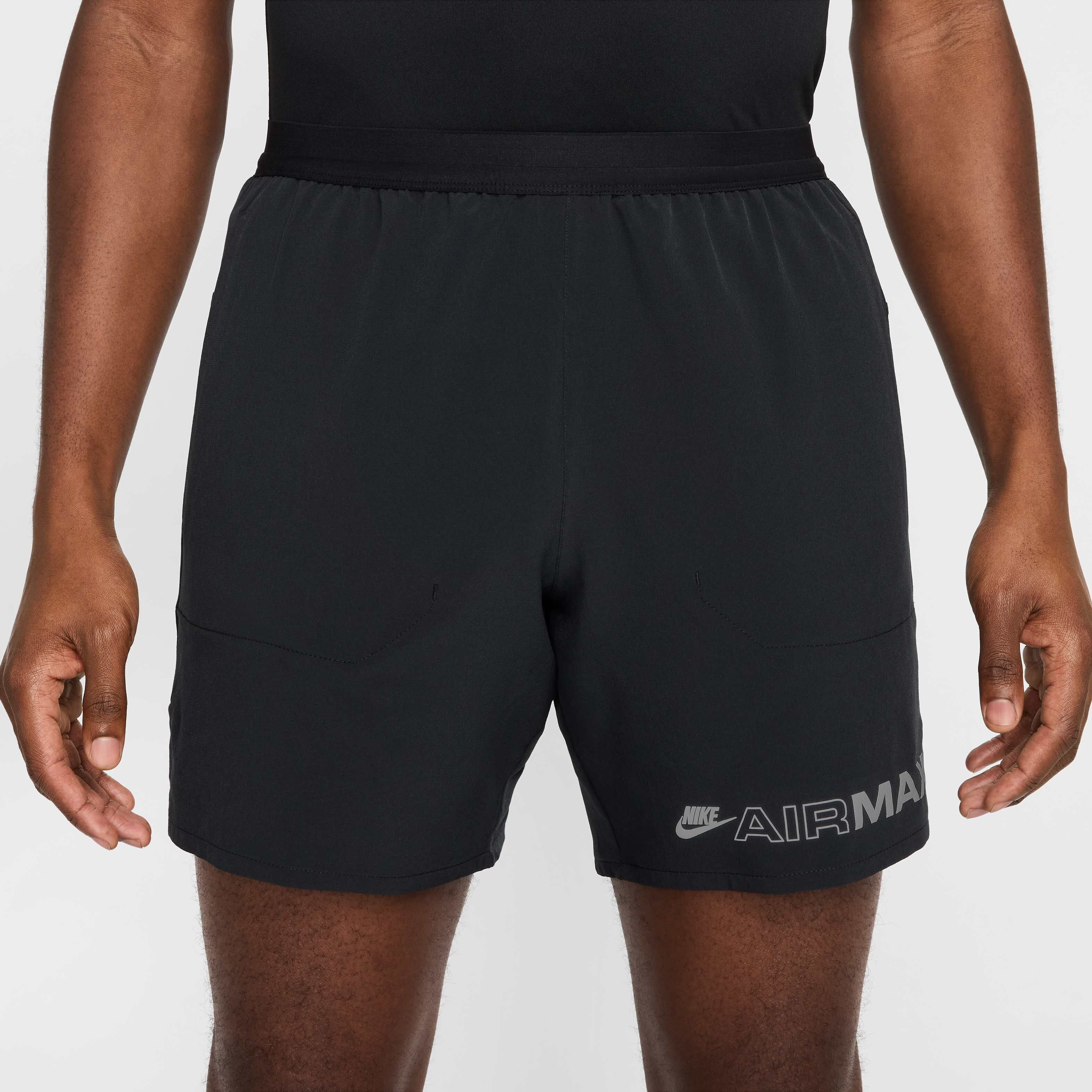 Buy Nike Air Max Men's Woven Shorts - Black/Black @ Nike UAE
