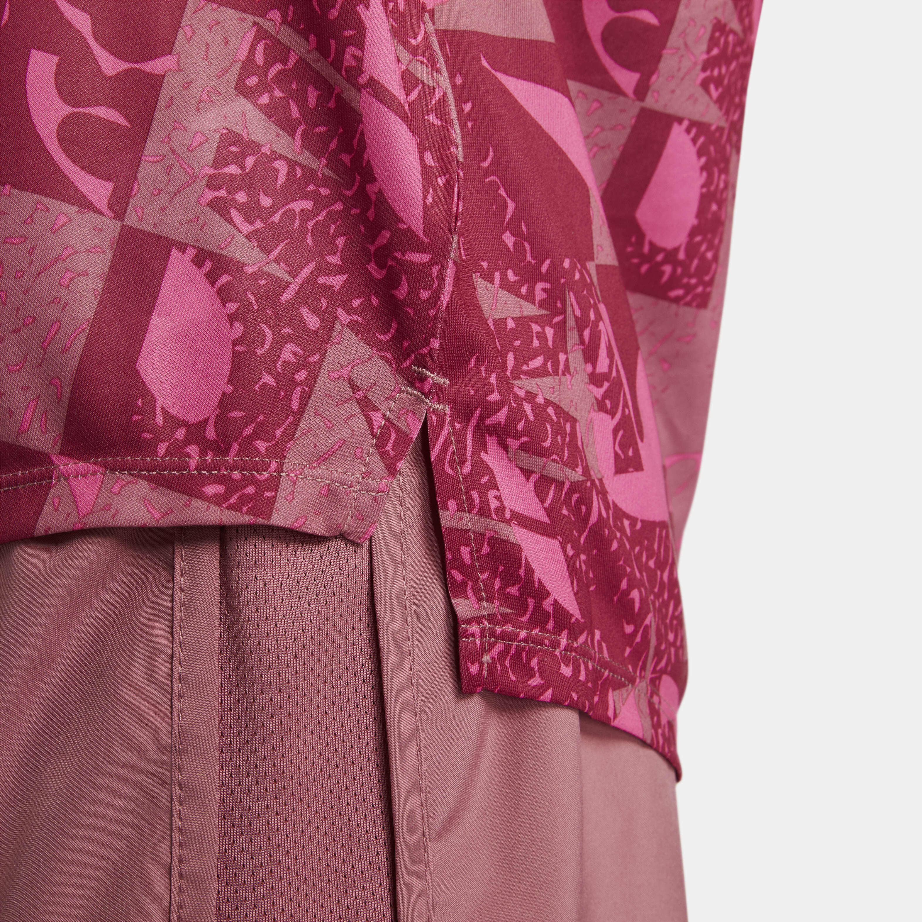 Buy Nike Dri-FIT One Women's Running Tank - Desert Berry/Black/White ...