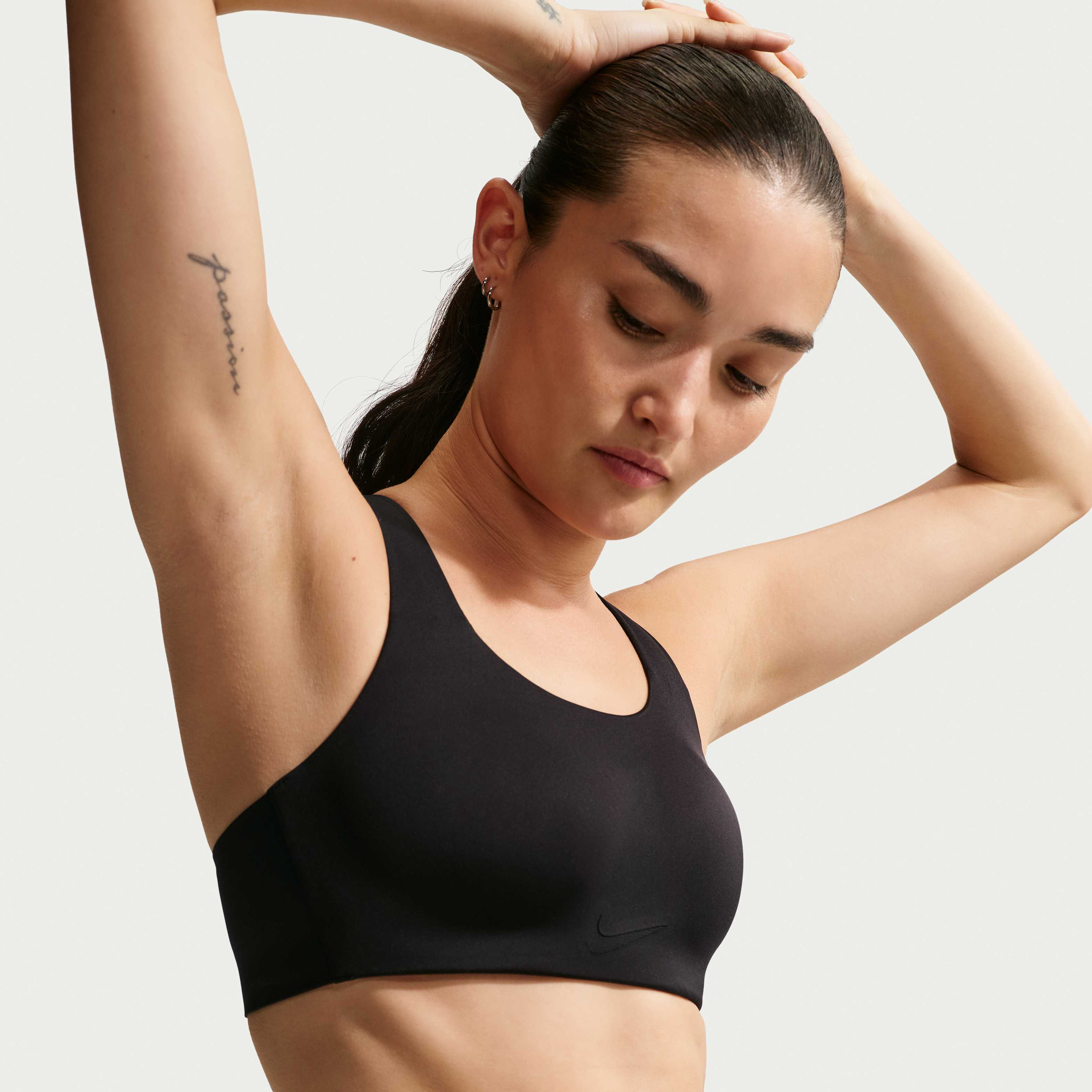 Buy Nike Rival Women's Ultrahigh-Support Padded Sports Bra - Black ...