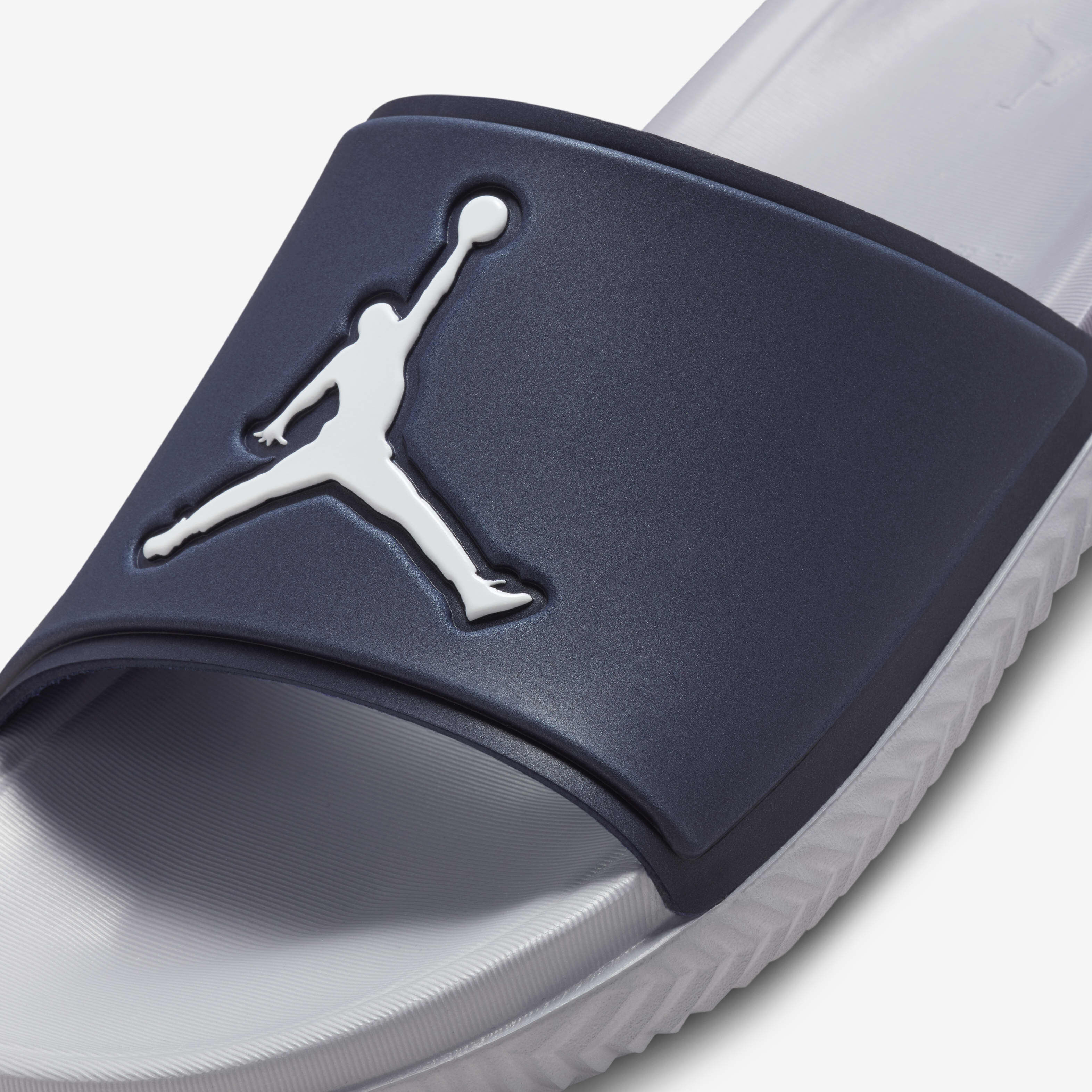 Buy Jordan Jumpman Men's Slides - Midnight Navy/Cement Grey/White ...