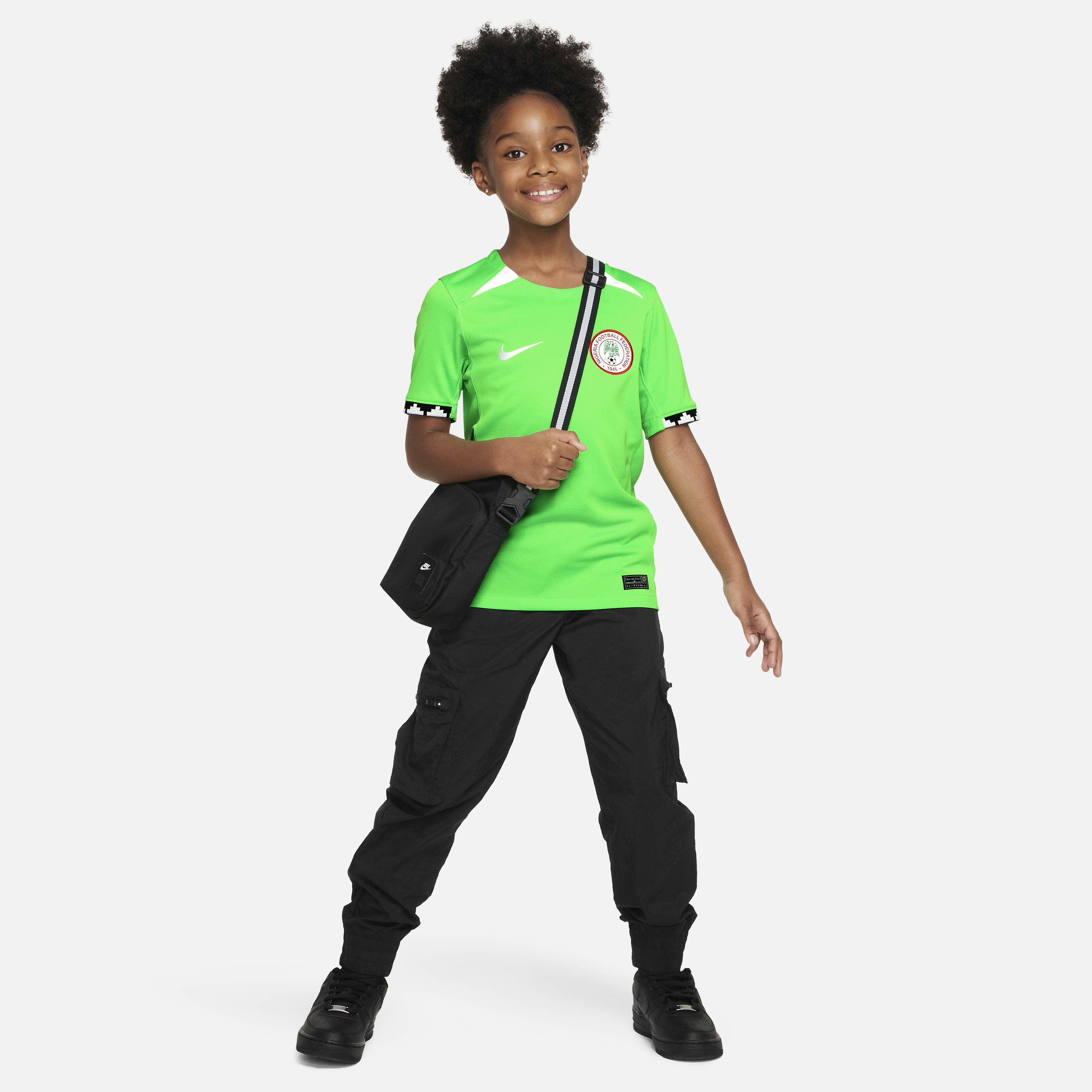 Buy Nigeria 2023 Stadium Home Older Kids' Nike Dri-FIT Football Shirt ...