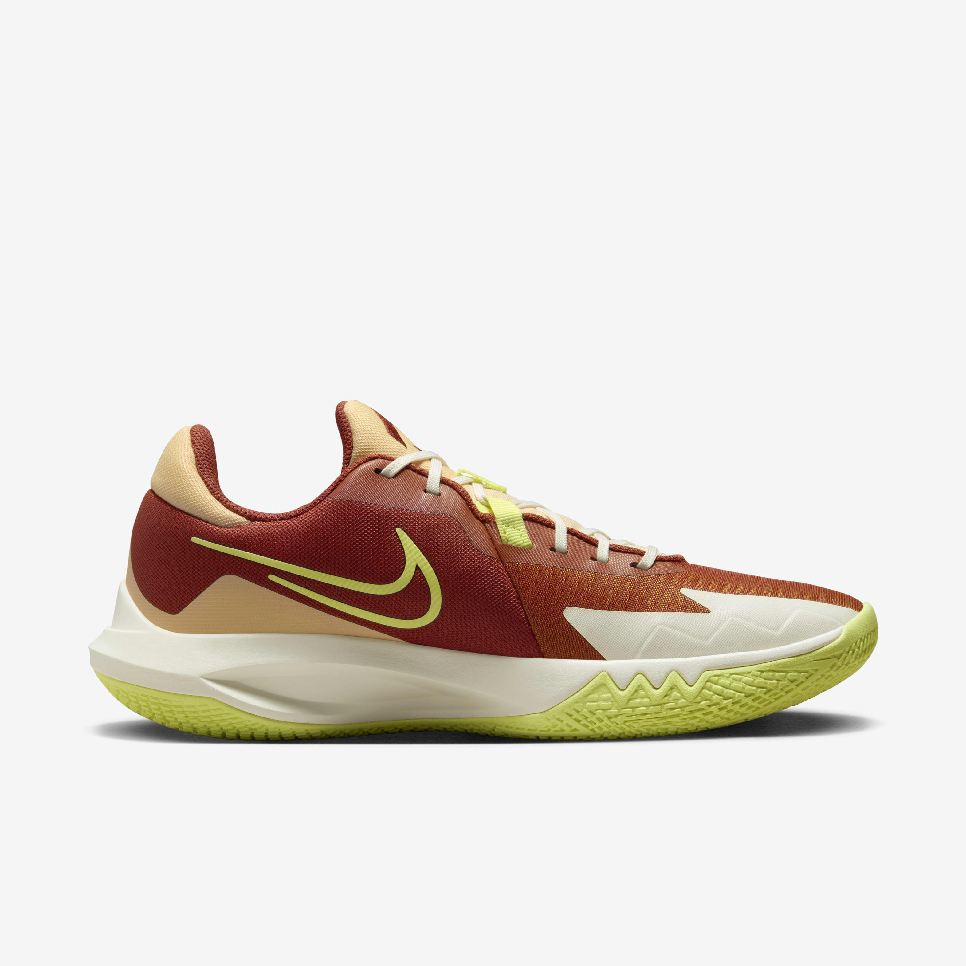 Buy Nike Precision 6 Basketball Shoes - Rugged Orange/Ice Peach/Sail ...