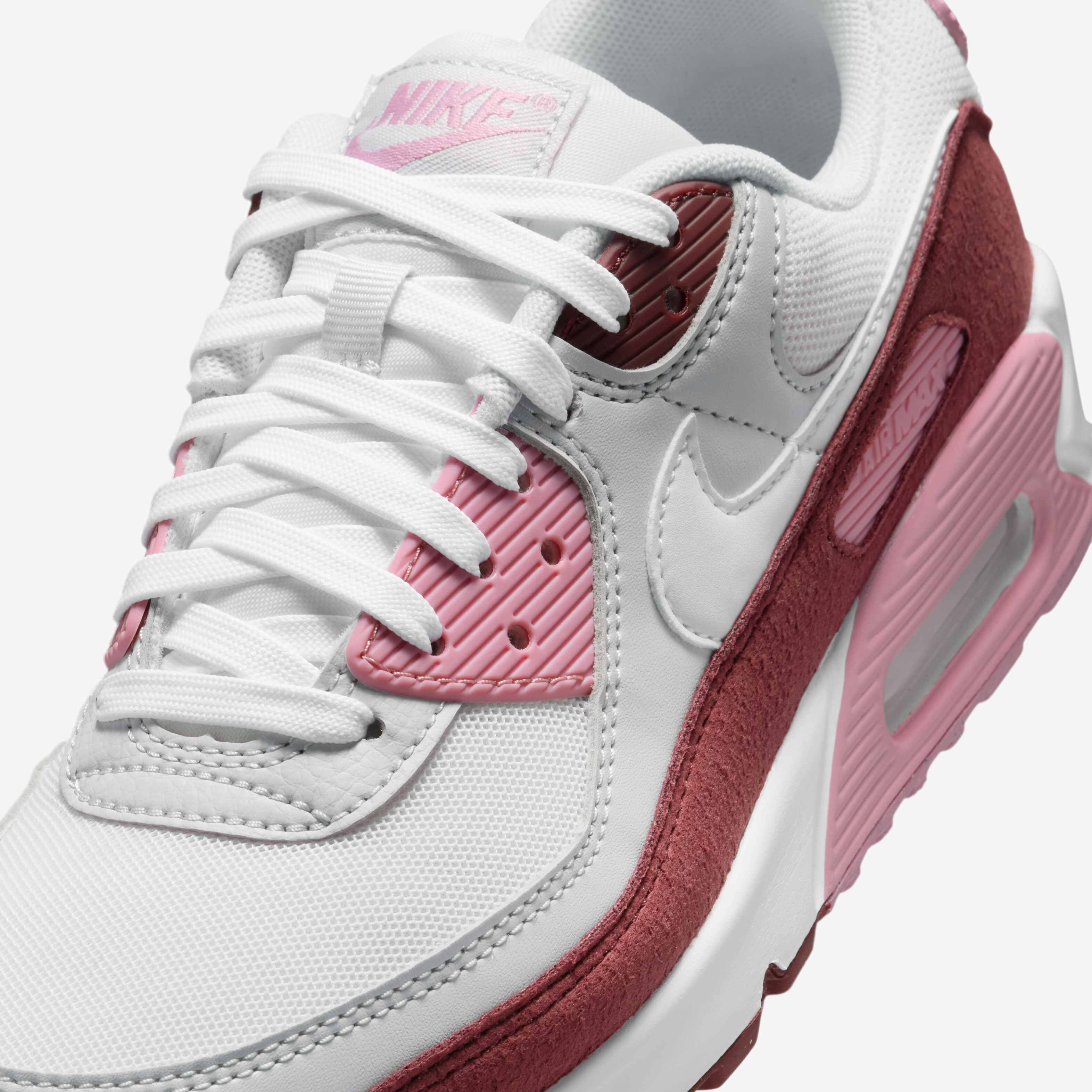 Buy Nike Air Max 90 SE Women's Shoes - Dark Team Red/Platinum Tint/Pure ...