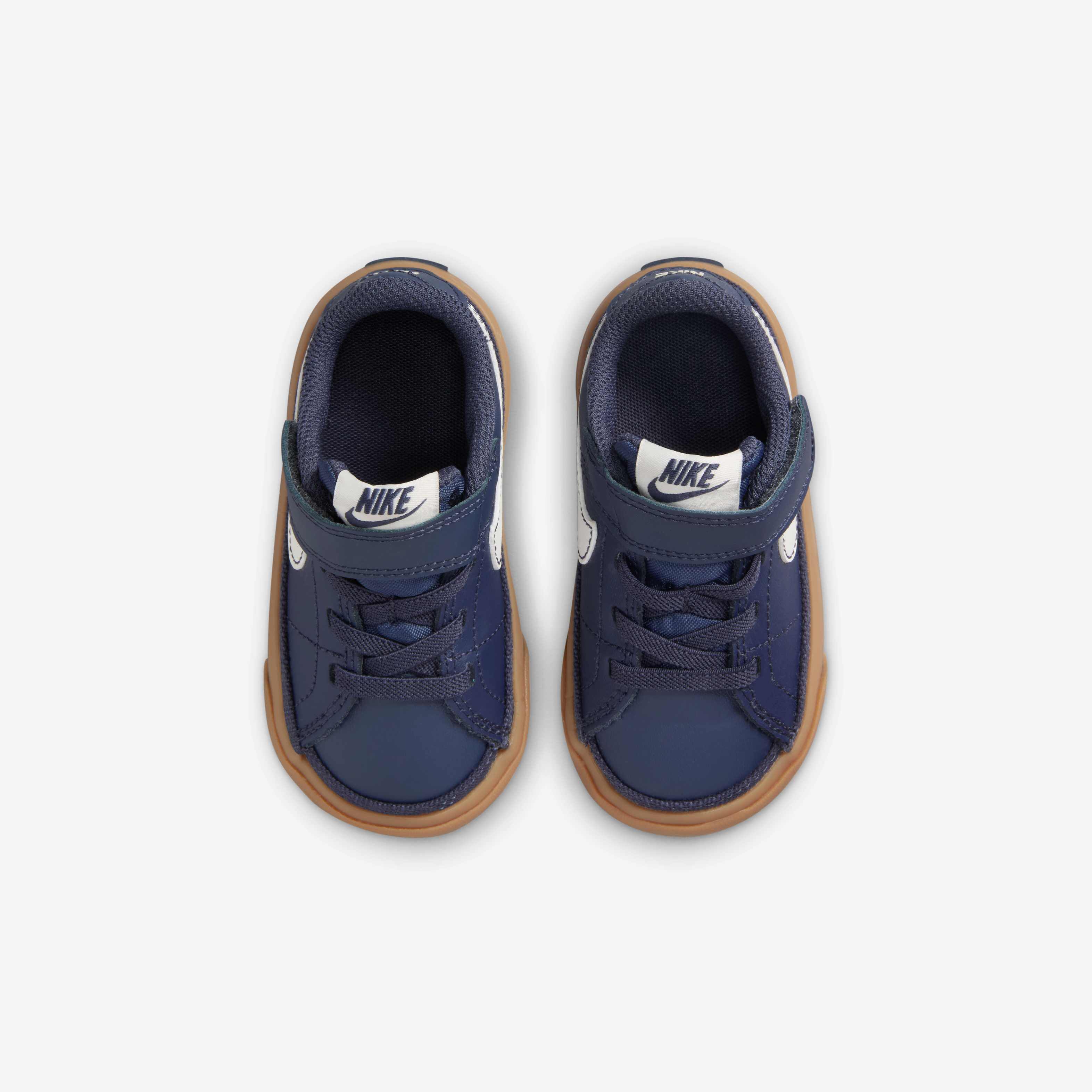 Buy NikeCourt Legacy Baby/Toddler Shoes - Thunder Blue/Gum Light Brown ...