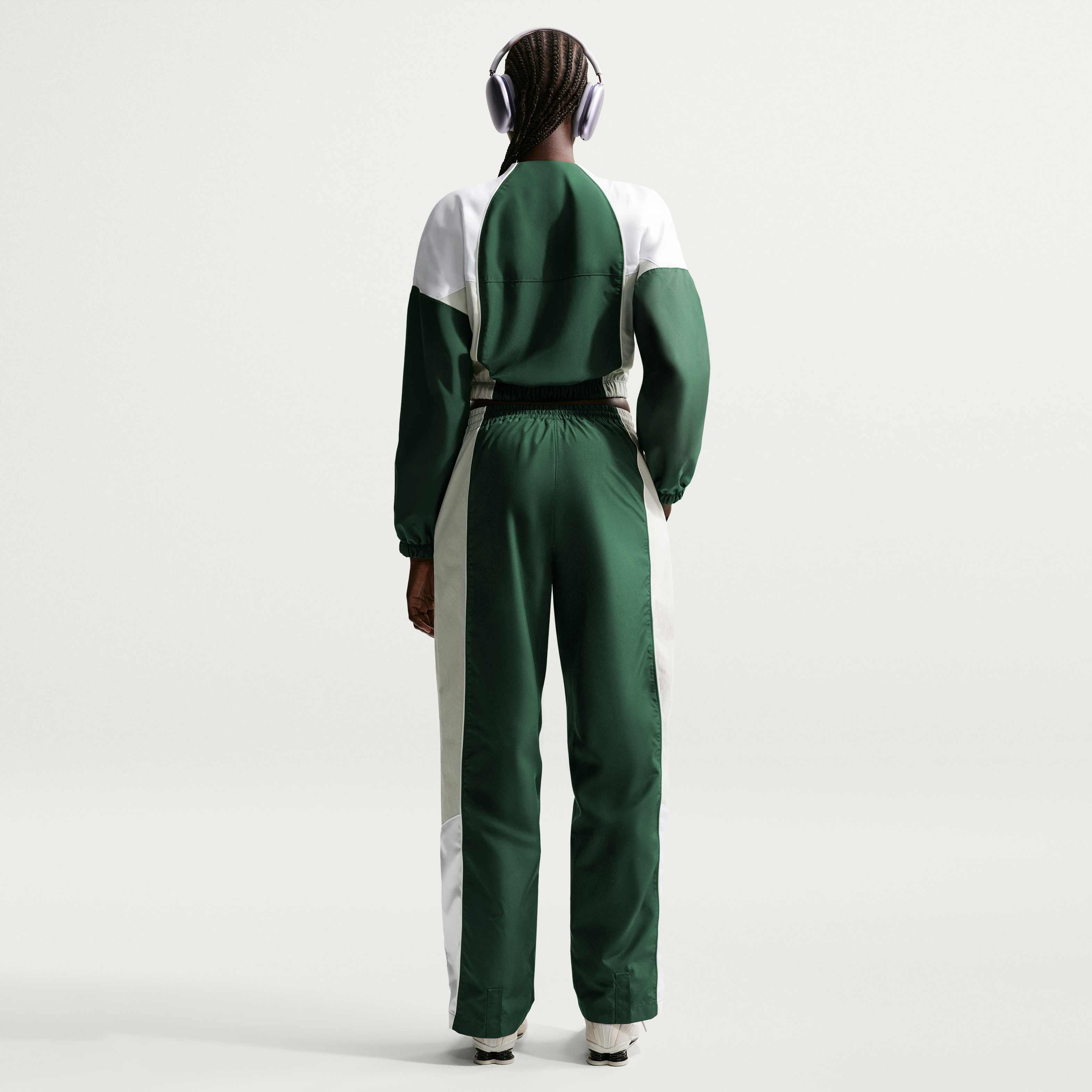 Buy Nike Sportswear Women's Shrunken Tracksuit Jacket - Fir/White/Light ...